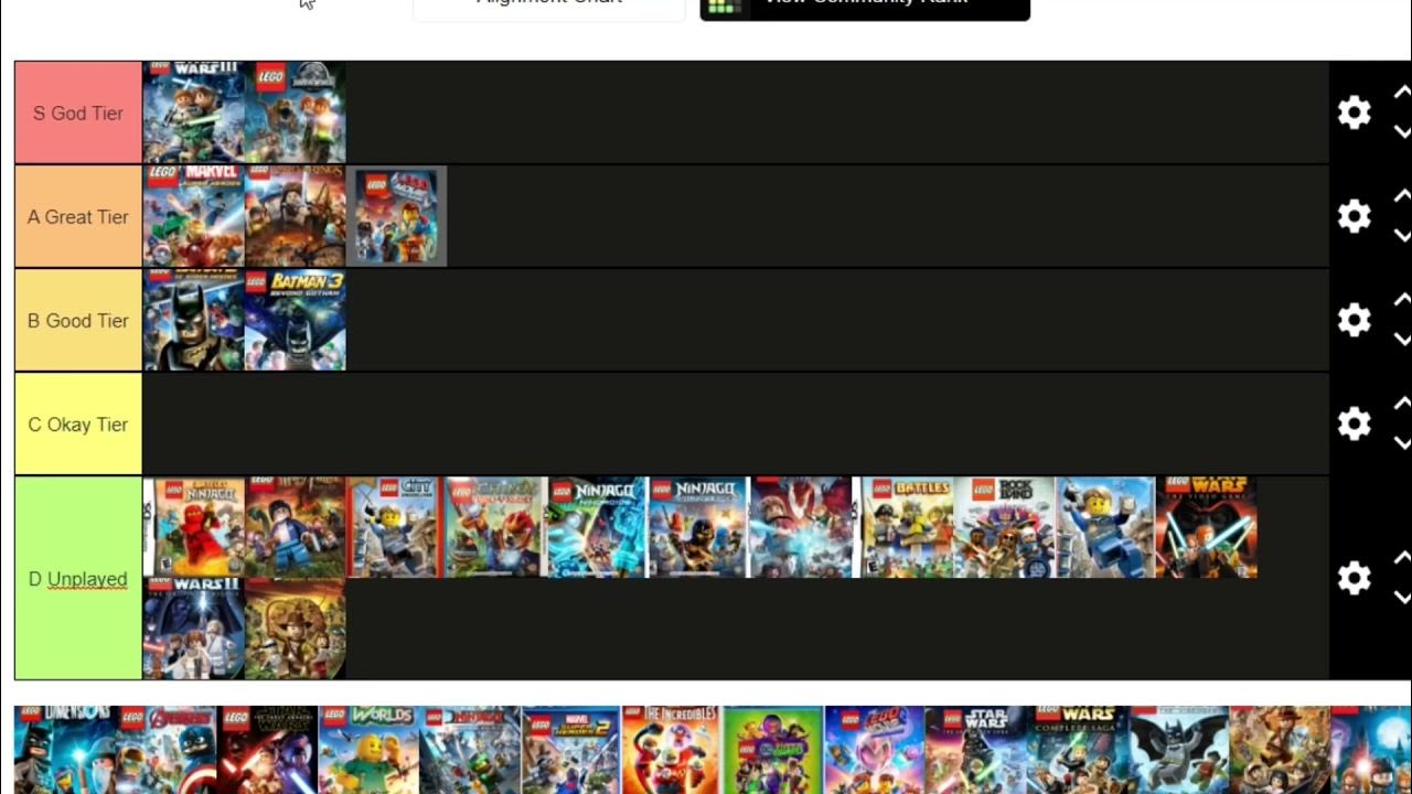 Lego Games Tier List YouTube lego-games-tier-list-youtube