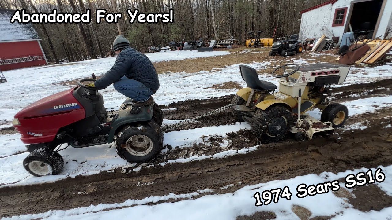 Buying An Abandoned 1974 Sears ss16 (Was It Worth It?) - YouTube