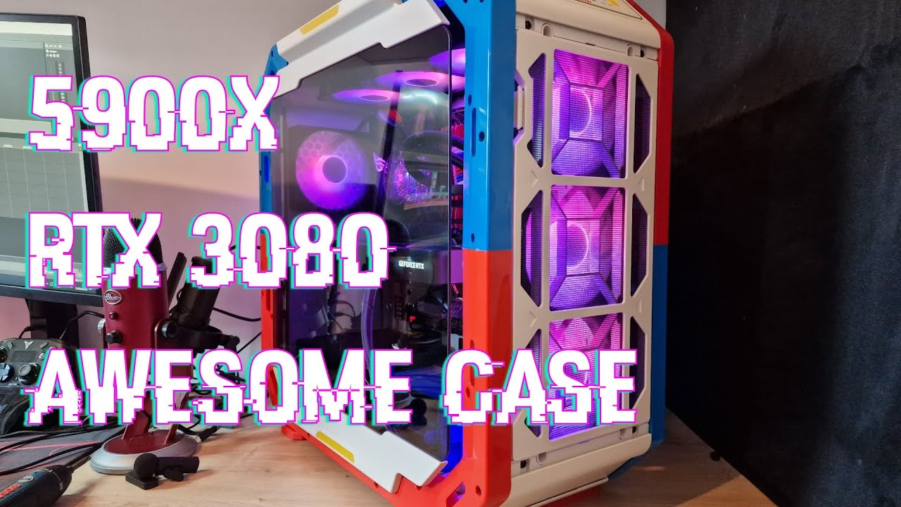 5900X, RTX 3080 Gaming PC Build, lots of RGB - Inwin Airforce Case ...