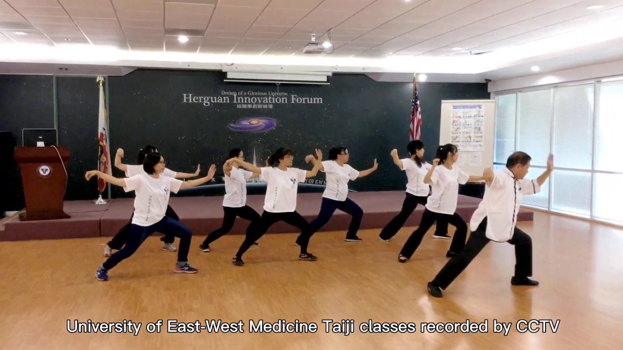 Taiji Class at University of East-West Medicine - YouTube