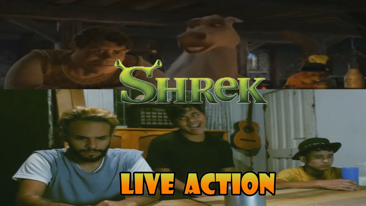 Escena SHREK 🎥 ES UN PAPUCHO! - Live Action - YouTube
