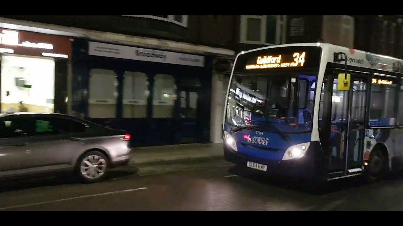 Here is the stagecoach bus 37264 on the number 34 in Woking Monday 12 ...