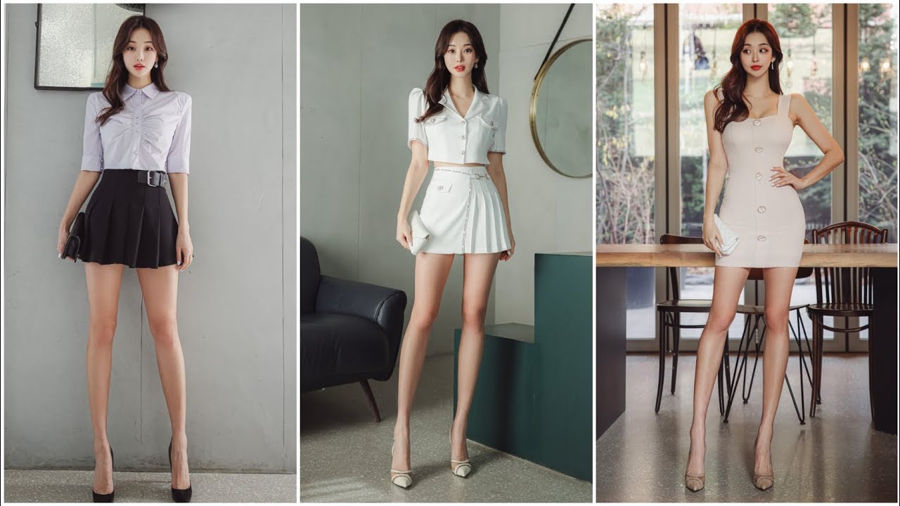 세로룩북 룩북 오피스룩 오피스룩북 패션모델 Lookbooks Koreanoutfits Youtube