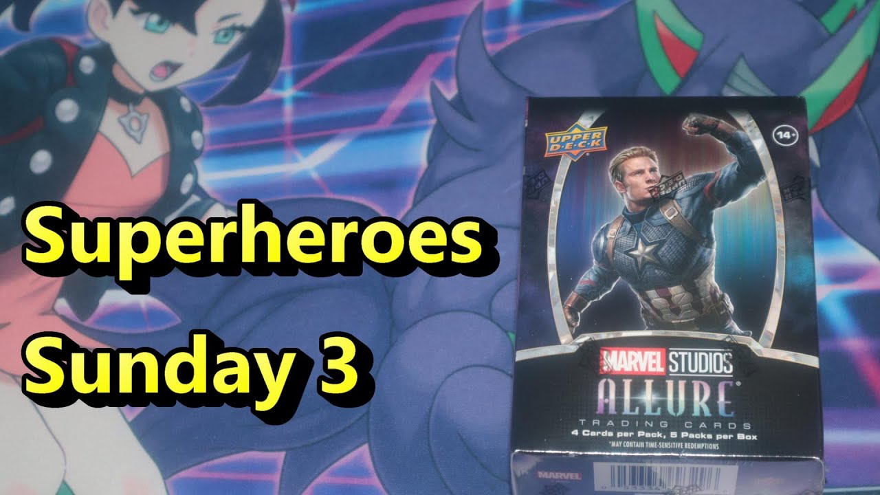 Superheroes Sunday 3 - 2023 Allure Marvel Studios Blaster Box - YouTube
