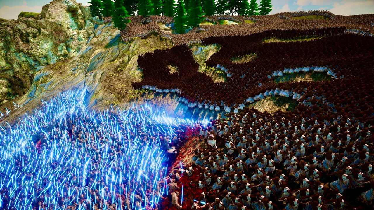 40K STAR WARS THE INVINCIBLE VS 2,000,000 AFRICAN INFANTRIES | UEBS2 ...
