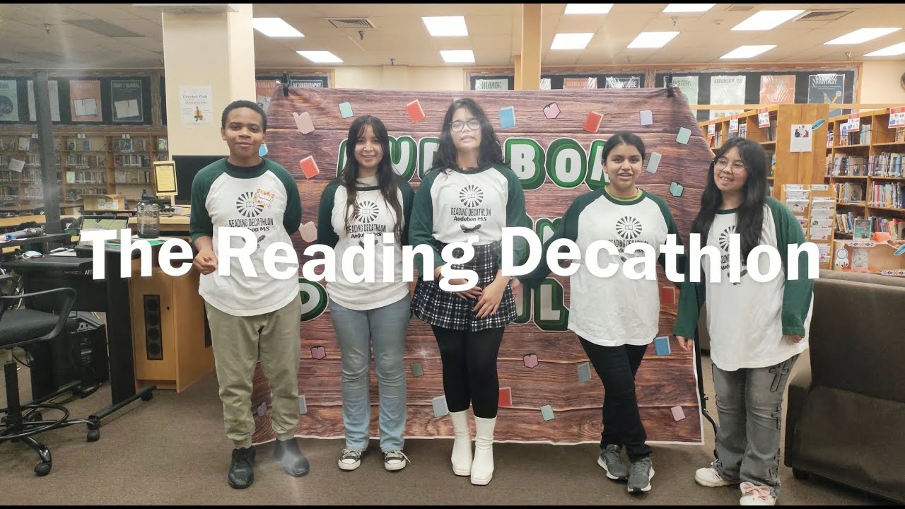 LAUSD Audubon MS Reading Decathlon Recruitment Video - YouTube