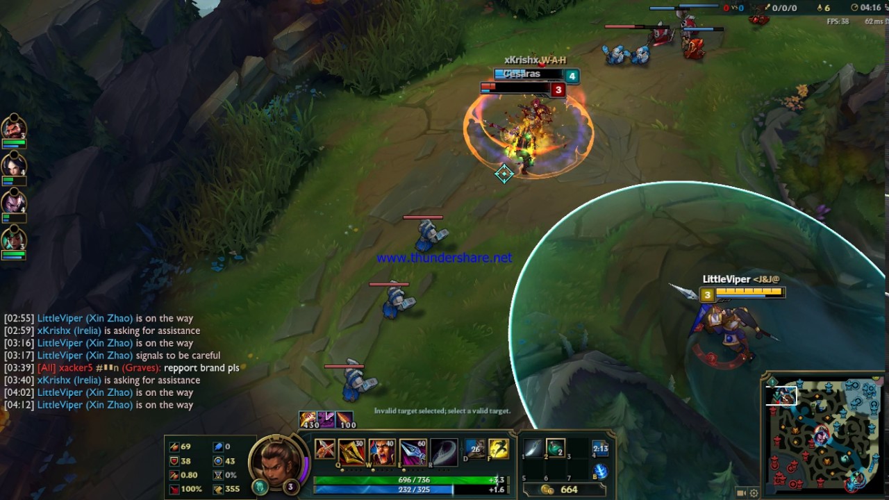 Xin Zhao Jungle Lane ! LittleViper!League Of Legends Gameplay! - YouTube