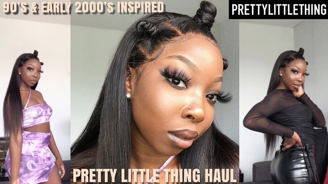 PRETTY LITTLE THING TRY ON HAUL: 90’S/Y2k & EARLY 2000’S INSPIRED - YouTube