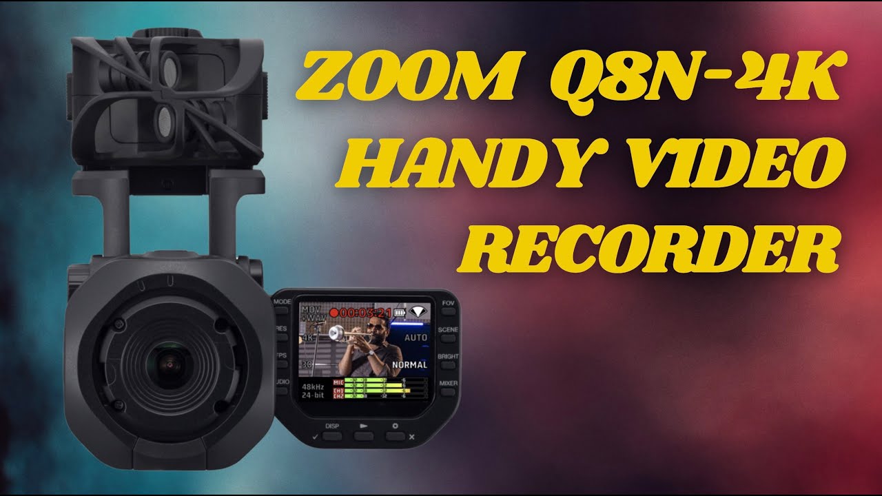 Zoom Q8n 4K Handy Video Recorder - YouTube