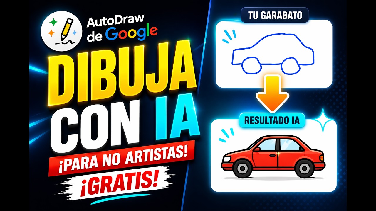 AUTODRAW: Como dibujar con ayuda de la IA, Dibujos con la Inteligencia ...