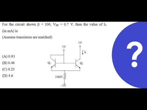 Transistors Matched | Analog | Concept - YouTube