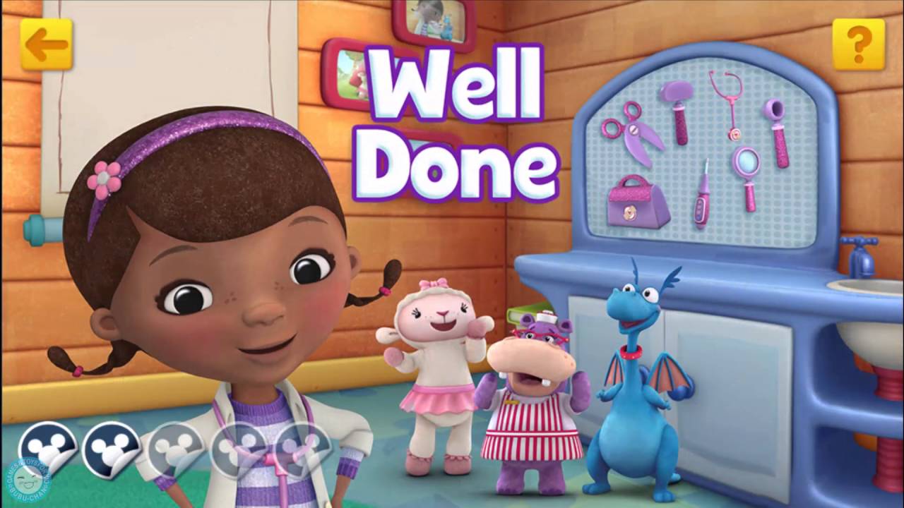Disney Junior Play - Doc McStuffins - Doc's Kit Cleanup - YouTube
