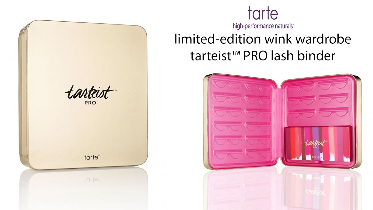 Limited-edition wink wardrobe tarteist™ PRO lash binder (review) - YouTube