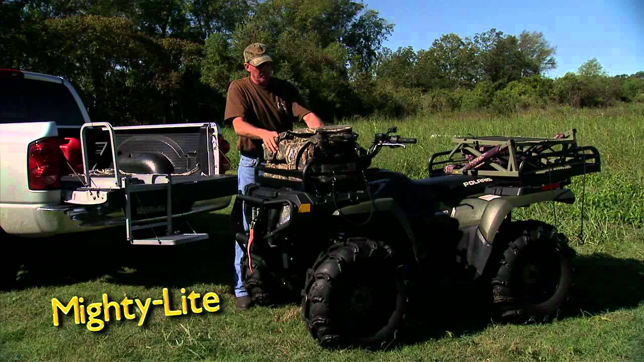MIGHTY-LITE FRONT AND REAR RACKS by Great Day, Inc. Made in USA! - YouTube
