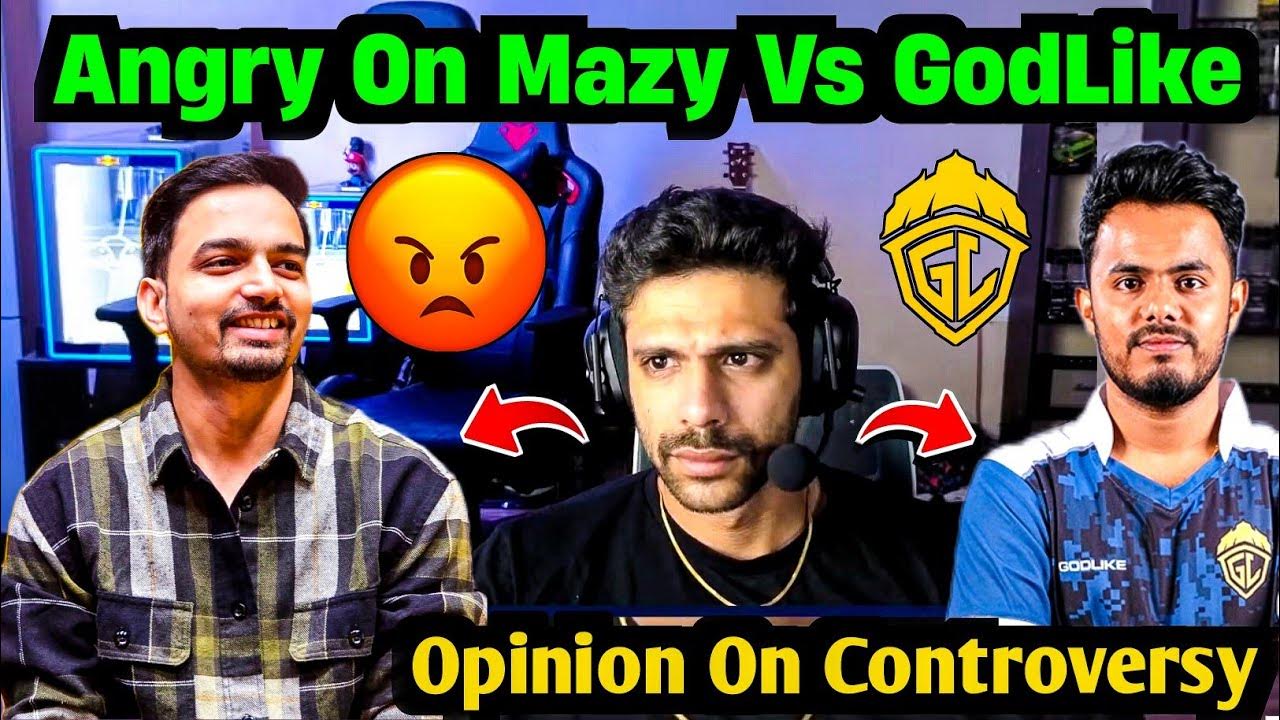 Ocean React on Mazy GodLike Controversy🚨😡 Mazy vs GodL Amar😯 - YouTube