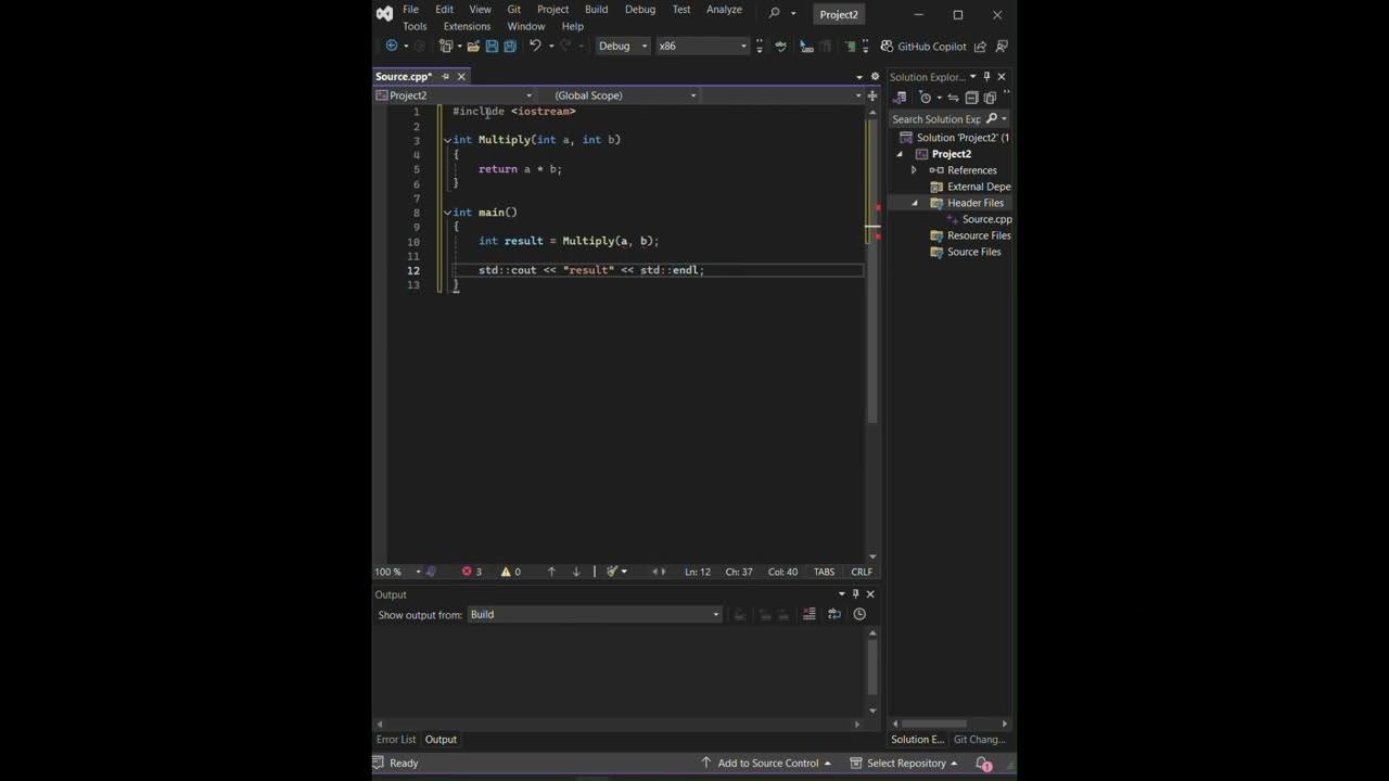 How to Multiply in C++|Vishallakshmikanthan| #coding #codingforbeginners #cplusplusprogramming ...