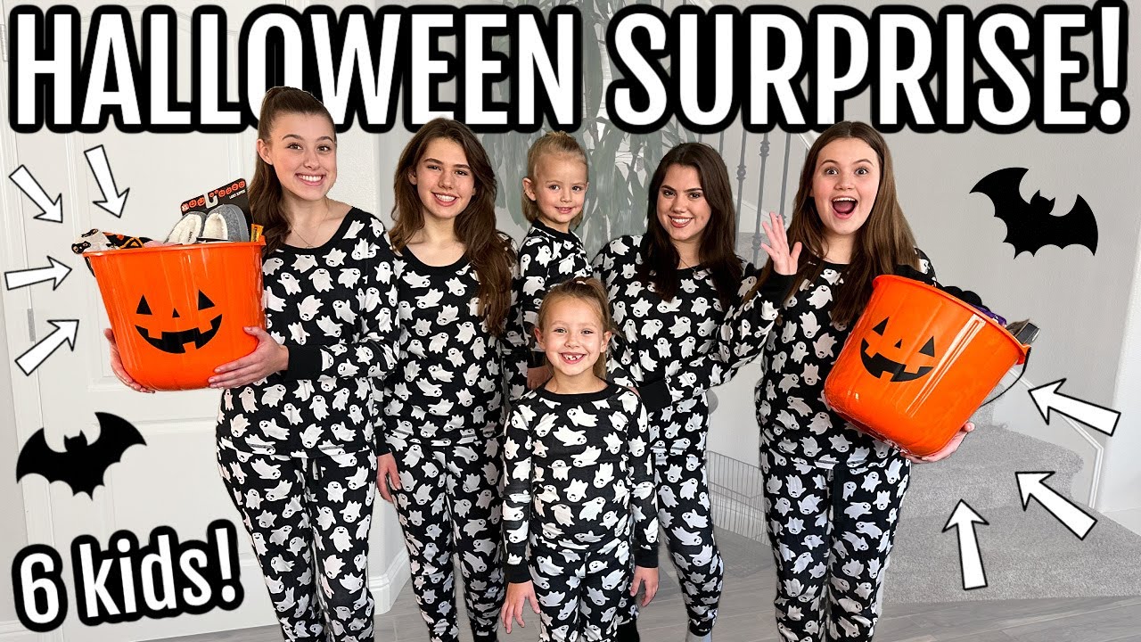 👻 BOO BASKET 👻 A HUGE Halloween SURPRiSE for our 6 KiDS!🧡 - YouTube