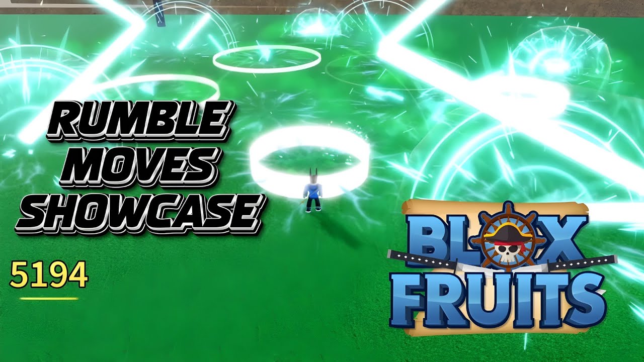 Rumble Moves Showcase - Blox Fruits! - YouTube