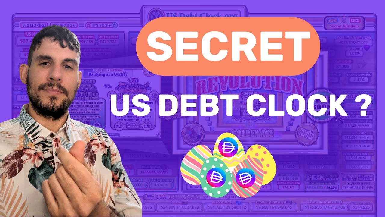 Revelations pDAI Spaces? US Debt Clock Secret Window and pDAI Easter ...