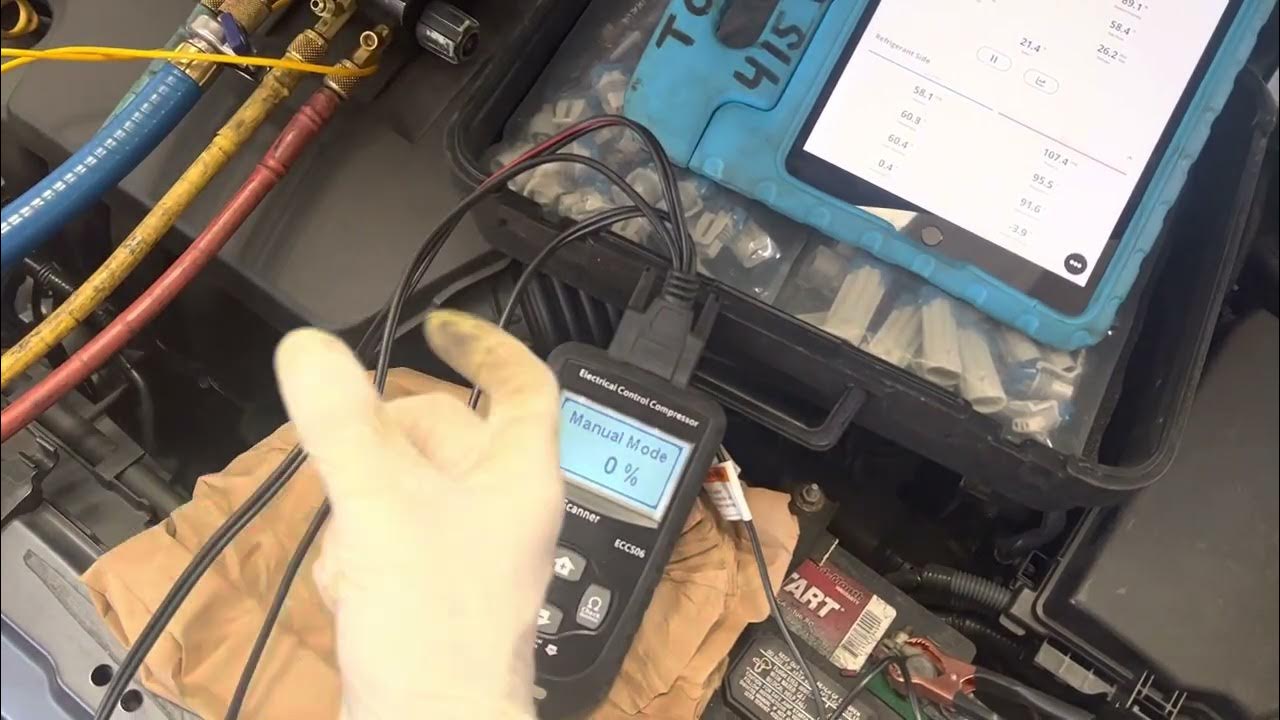 Commanding variable displacement compressor to change pressures and ...