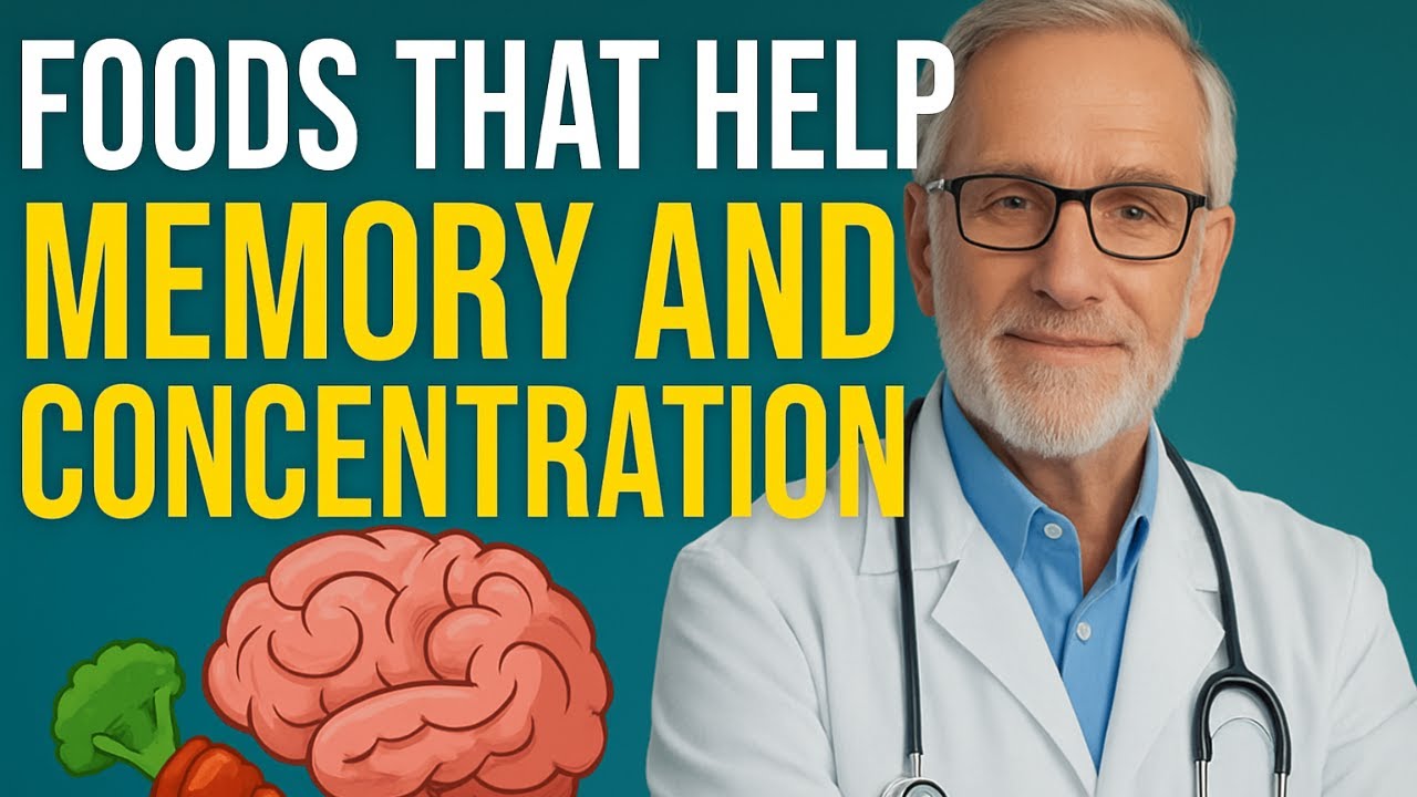 Foods that help memory and concentration - YouTube