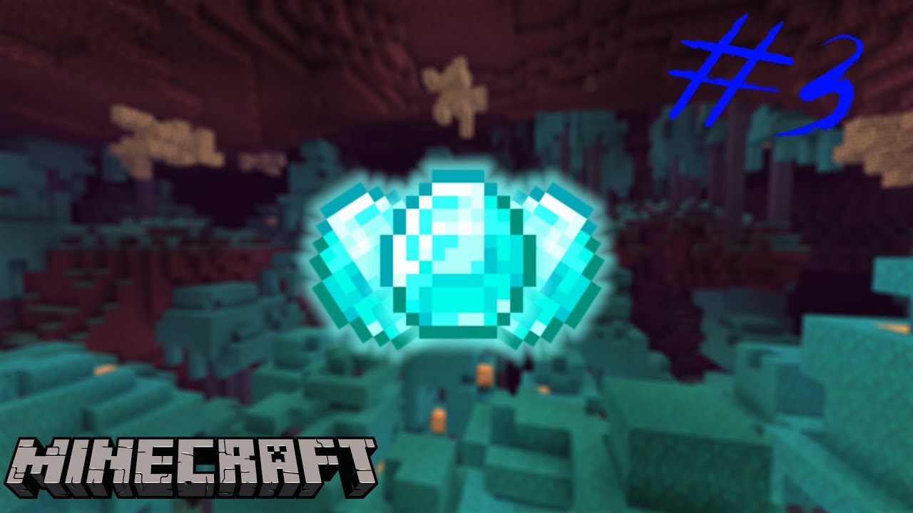 Getting Diamonds and A First Glance Into The Nether! - Minecraft #3 ...