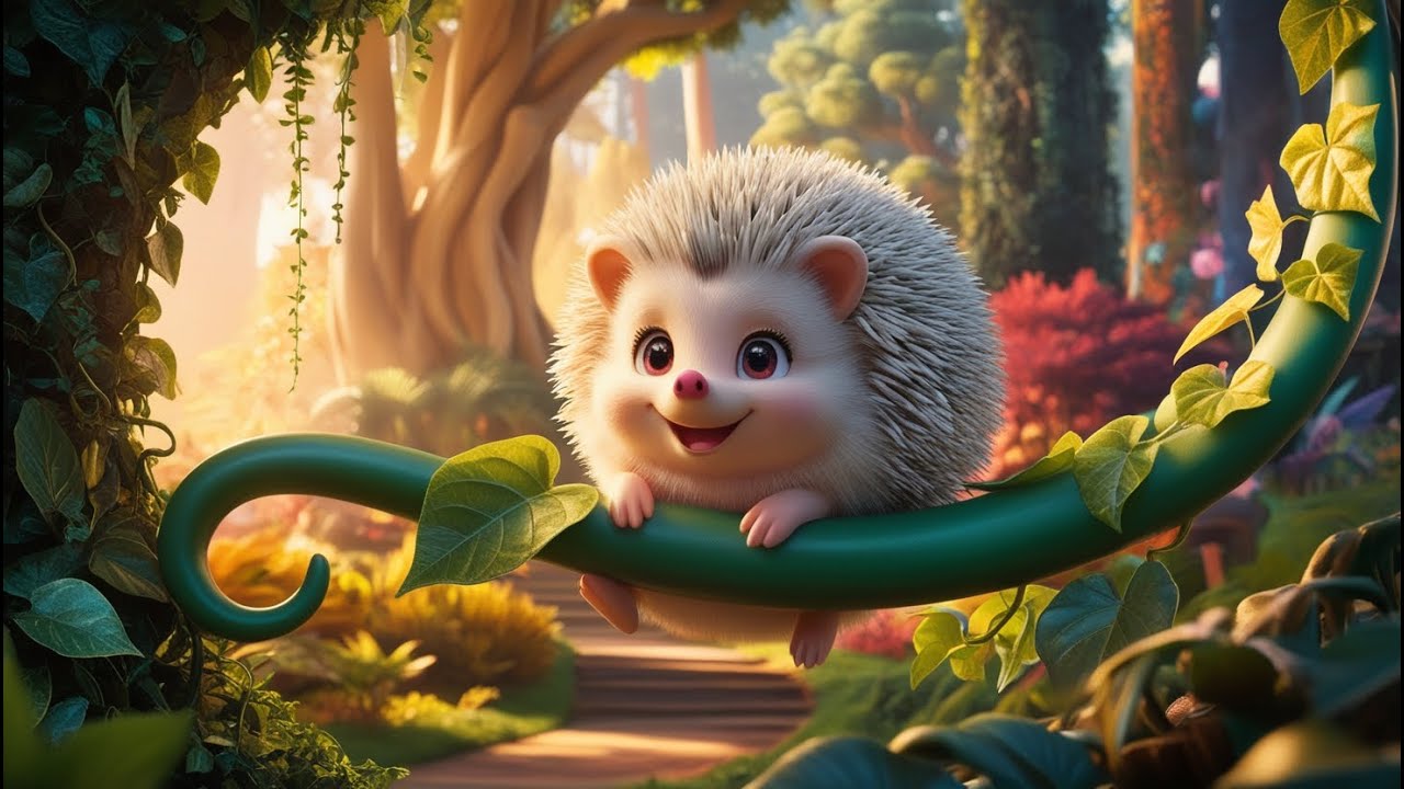 Adventures of a Cute Hedgehog | Animation Song for Kids | Animal ...