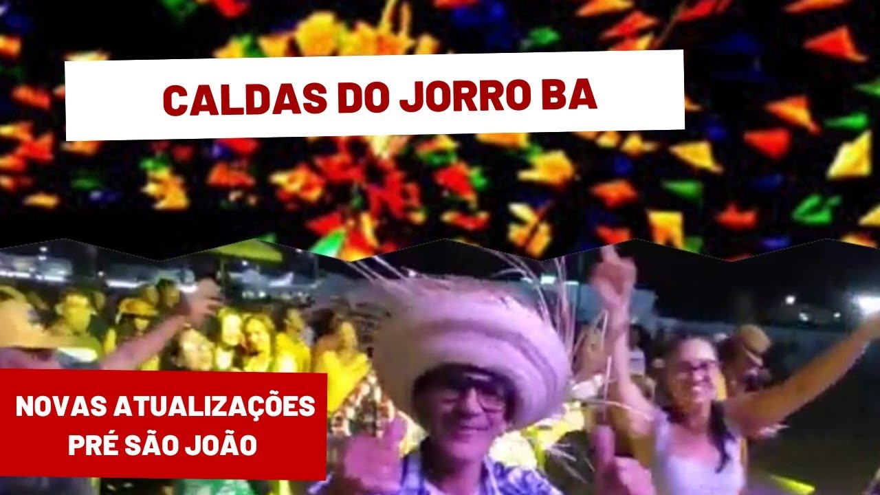 Novas atualizações do pré São João de Caldas do Jorro Bahia 2023 - YouTube