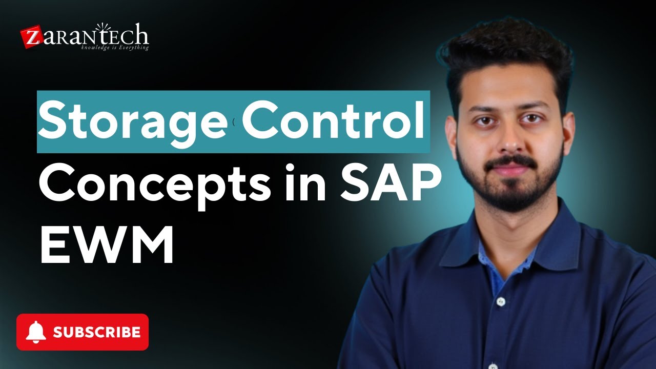 Storage Control Concepts in SAP EWM | ZaranTech - YouTube