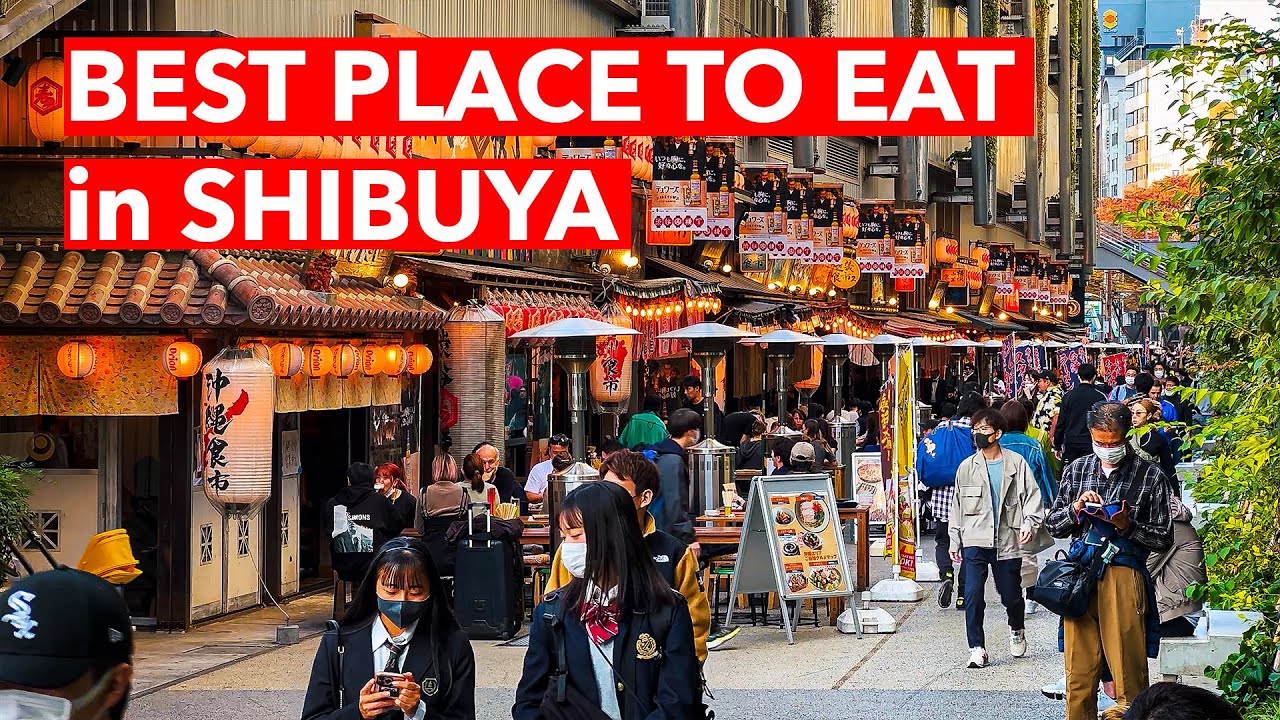 BEST PLACE TO EAT IN SHIBUYA, TOKYO - YouTube