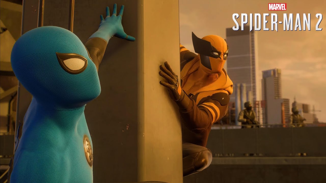 Raft Mission With The New Blue Suit And Best There Is Suit - Marvel’s ...