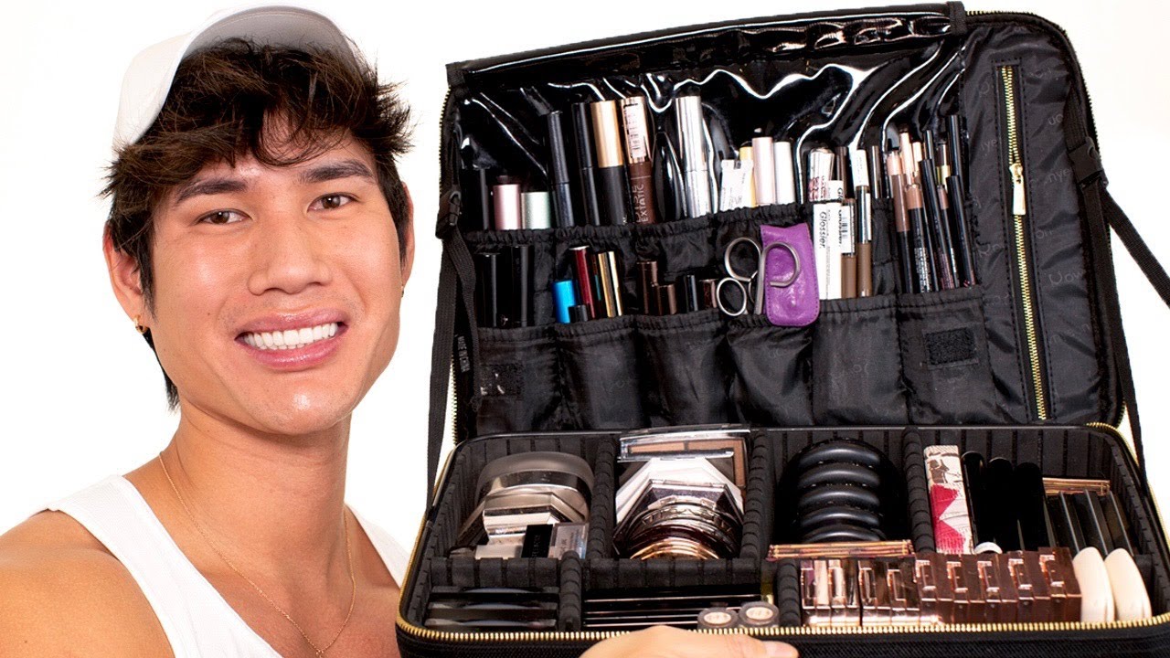What's In My Makeup Kit + Q & A | Patrick Ta - YouTube