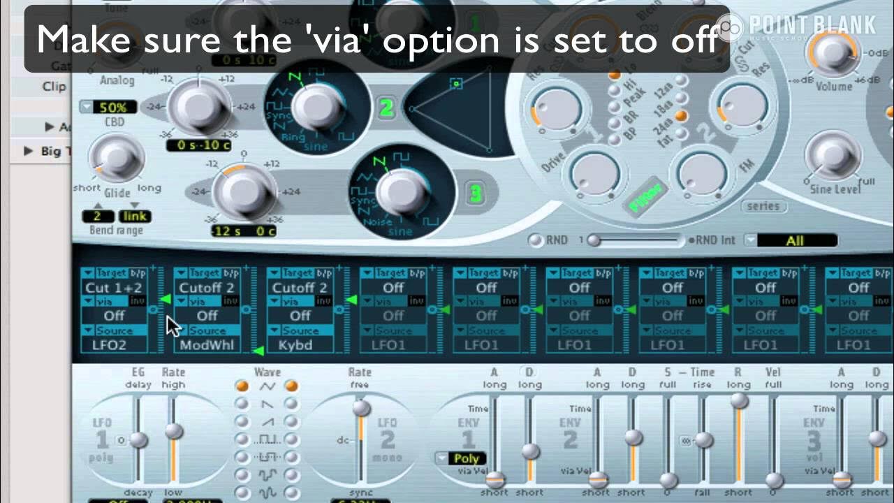 Wobble Bass Logic Tutorial (pt 1) - Custom Environment Interfaces / ES2 / LFO - YouTube