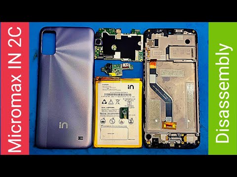 Micromax IN 2C disassembly // Micromax IN 2C teardwon//Budget Micromax ...
