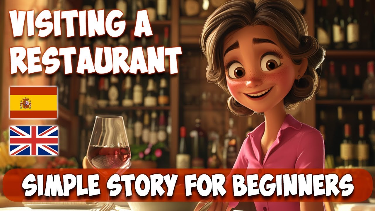 LEARN SPANISH - A Short Story for Beginners | Visiting a Restaurant ...