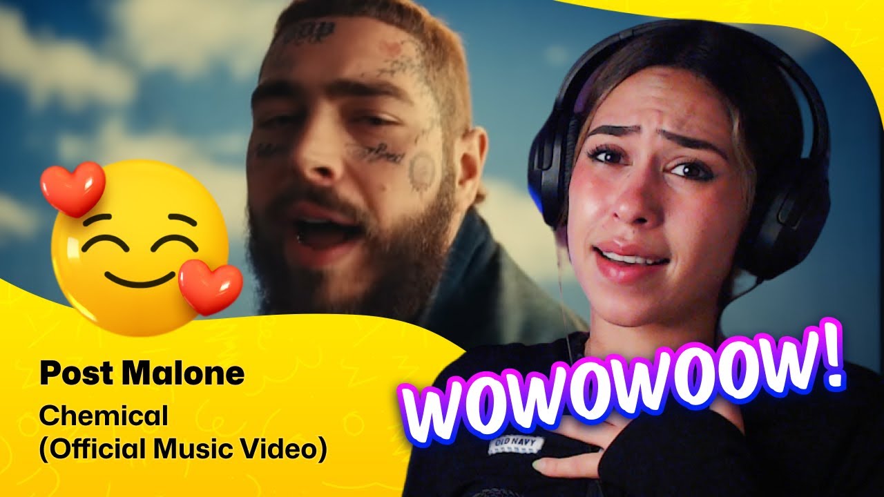 Reaction Post Malone - Chemical (Official Music Video) - YouTube