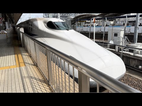 【東海道新幹線】JR西日本N700系 K13編成 のぞみ 東京行き - YouTube