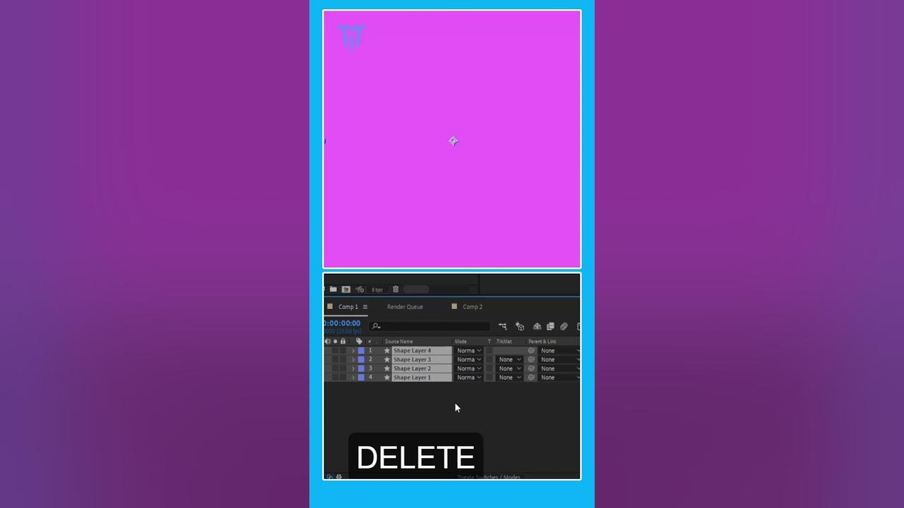 Layer order when copying and pasting | copy Layer with sequence #aftereffectstutorial - YouTube