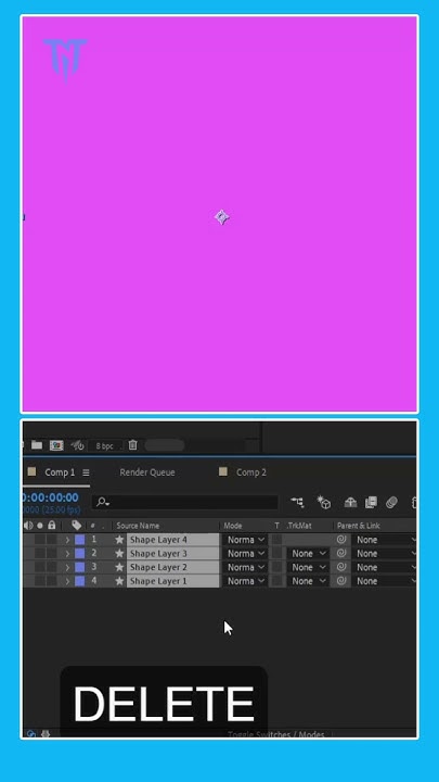 Layer order when copying and pasting | copy Layer with sequence #aftereffectstutorial - YouTube
