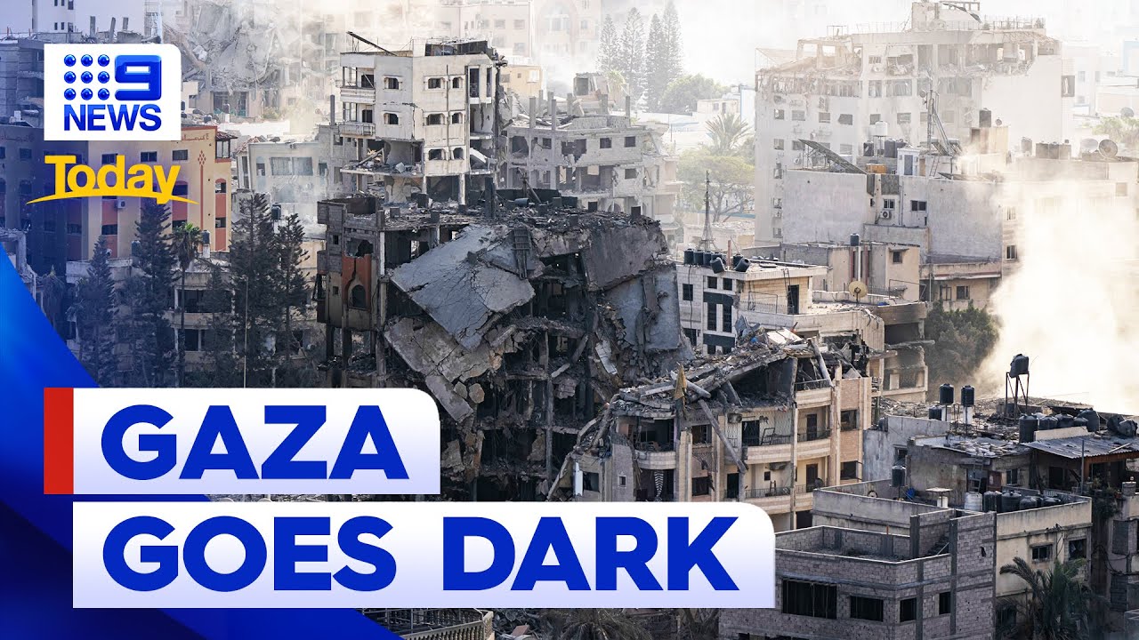 Humanitarian crisis in Gaza as Israel-Hamas war escalates | 9 News ...