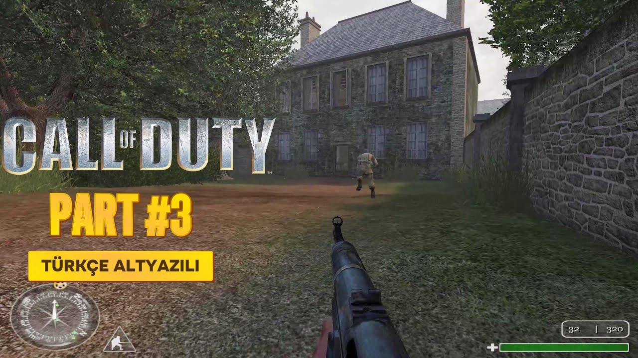 CALL OF DUTY (2003) - Brecourt Manor (TÜRKÇE ALTYAZILI) - #3. BÖLÜM ...