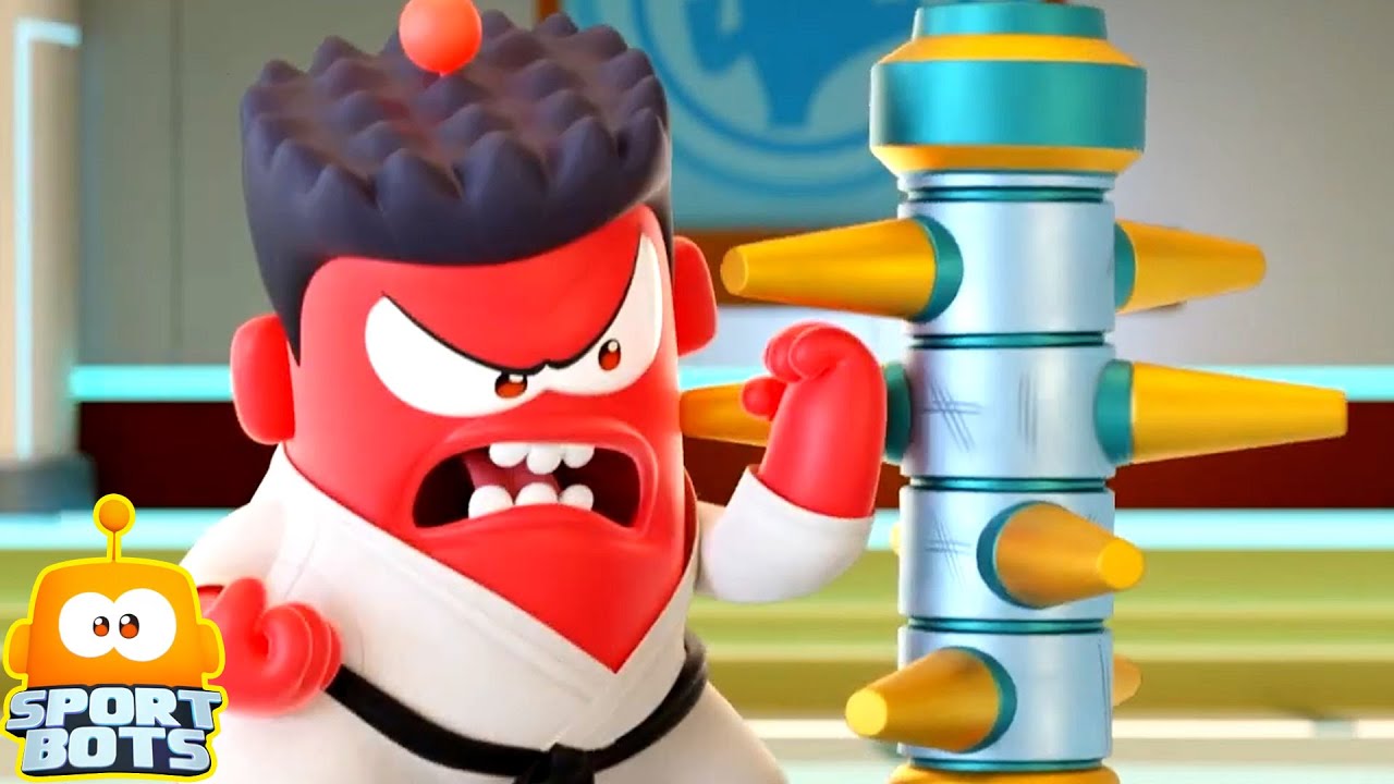 Training Dummy - Funny Cartoon Show for Kids by Sportbots - YouTube