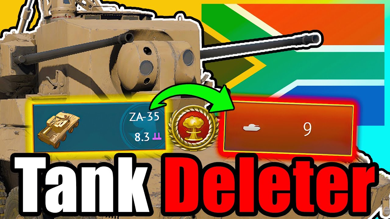 Britain's Most Terrifying SPAA - ZA-35 | War Thunder - YouTube