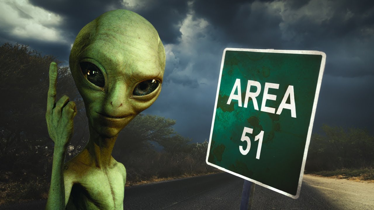 "Inside Area 51- hidden for humans but gateway for UFOs/Aliens?. # ...