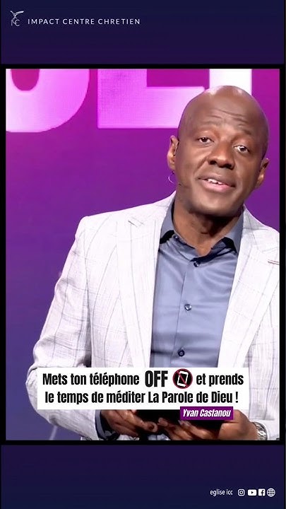 Mets ton téléphone off et prends le temps de méditer la parole dès le matin ! - YouTube