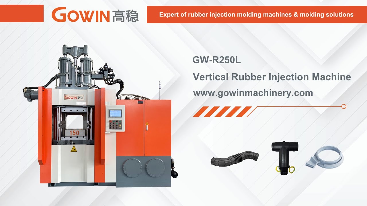 Enhancing Production with the GW-R250L Rubber Injection Machine - YouTube