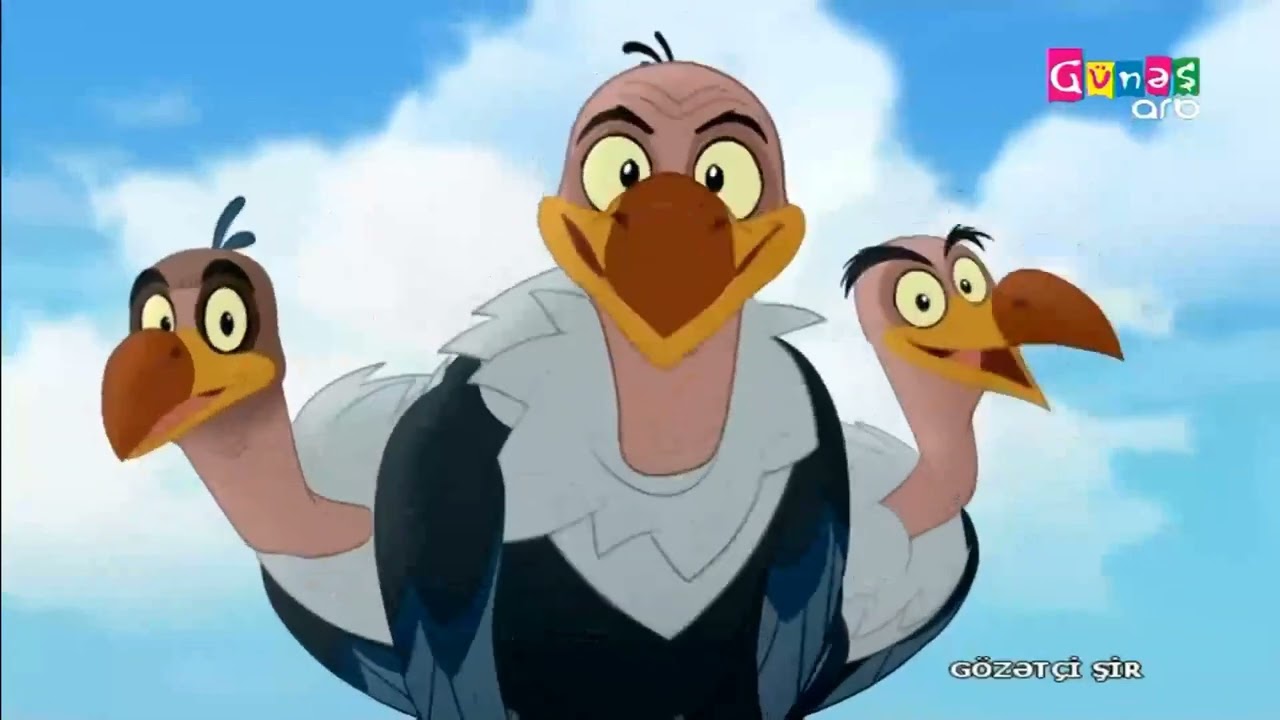 The Lion Guard All Hail The Vultures Azerbaijani Sub Youtube