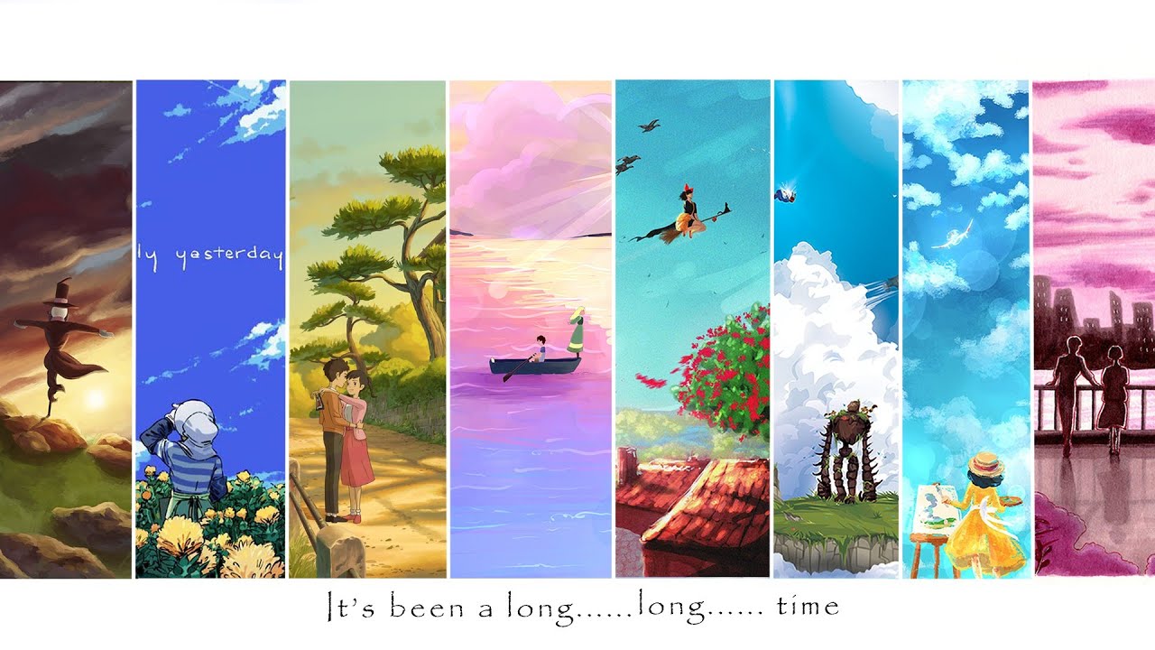 It's Been a Long, Long Time -「AMV」Studio Ghibli Mix - YouTube