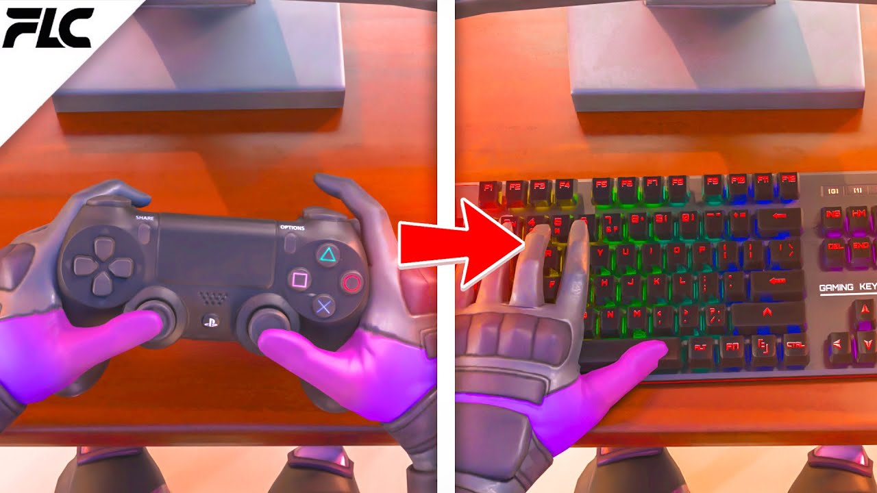 *TUTO* BIEN PASSER de MANETTE à CLAVIER SOURIS sur FORTNITE ! (BIEN ...