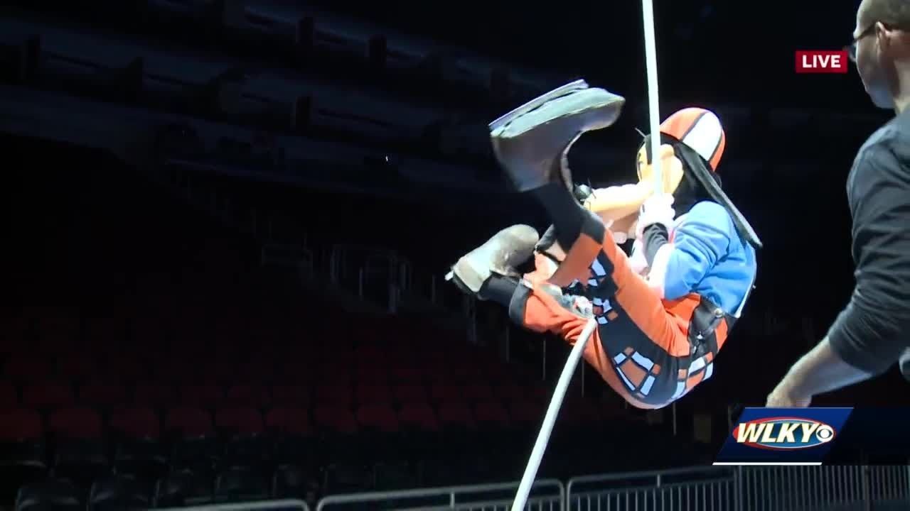 Mickey Mouse and his friends are at KFC Yum! Center for Disney on Ice ...